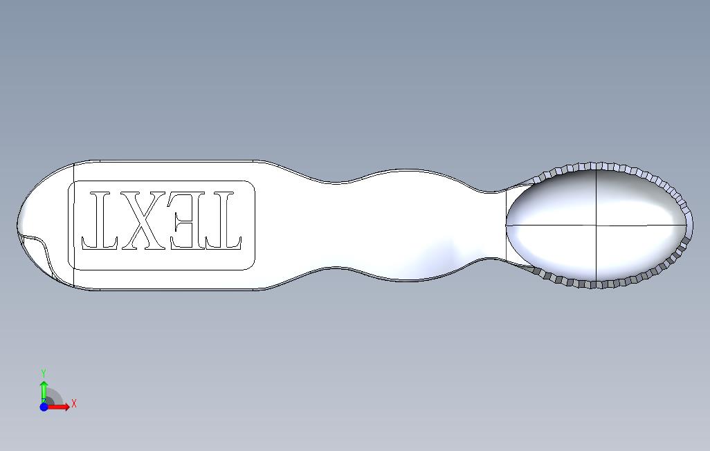 汤匙_STEP_模型图纸免费下载 – 懒石网