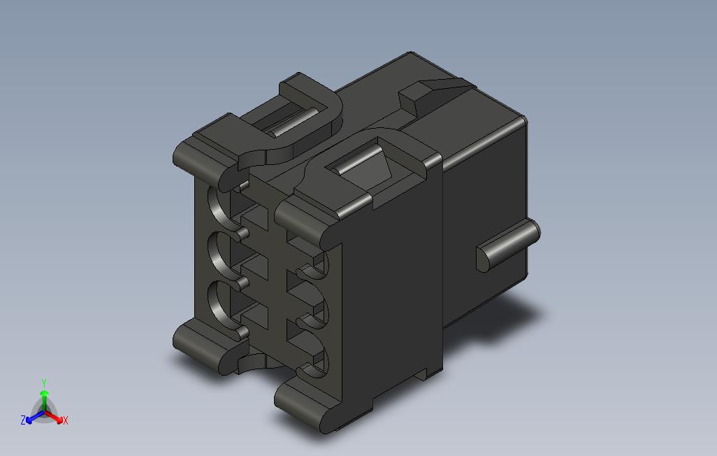 汽车连接器1215344_STEP_模型图纸免费下载 – 懒石网