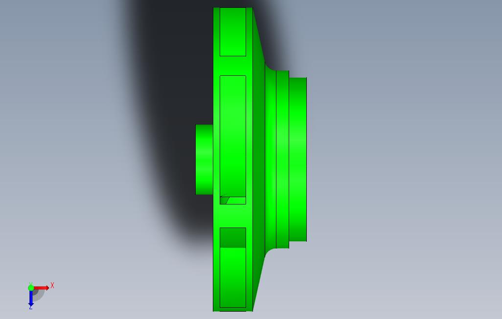 泵叶轮solidworks 2016模型图纸免费下载 懒石网