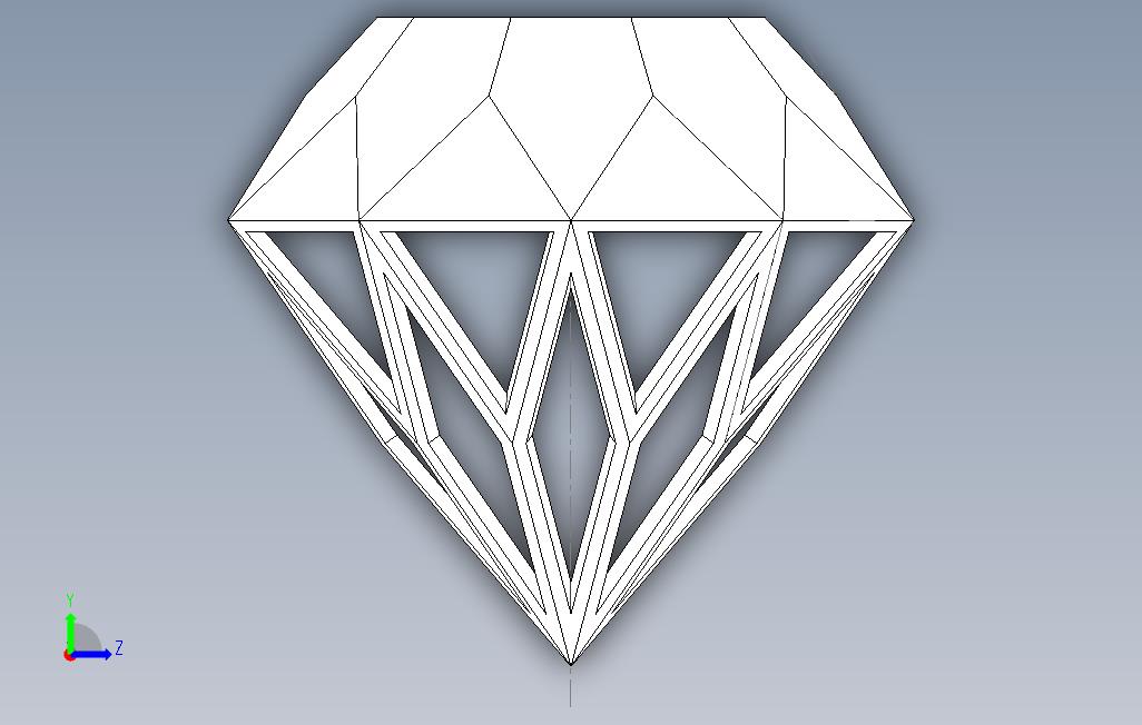 灯钻石solidworks 2016模型图纸免费下载 懒石网
