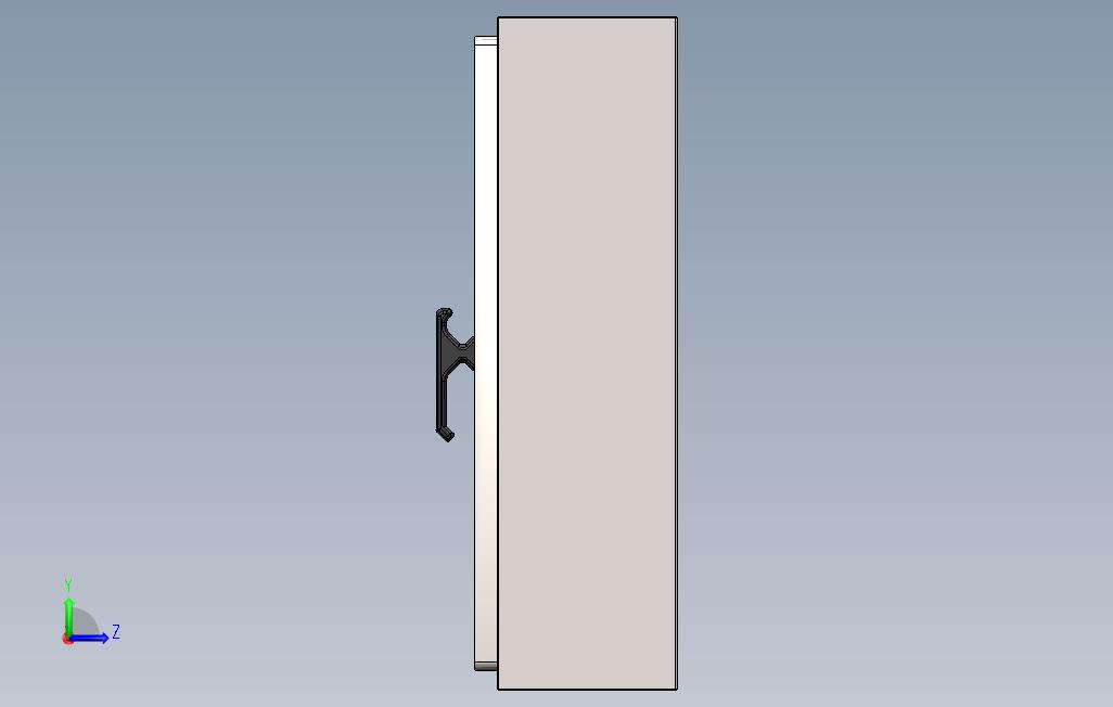 电气面板机柜solidworks 2014模型图纸免费下载 懒石网