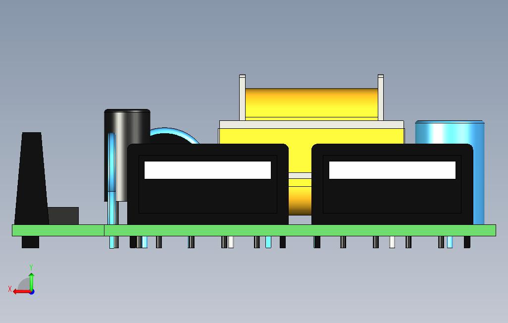 电源块NT-2A_STEP_模型图纸免费下载 – 懒石网