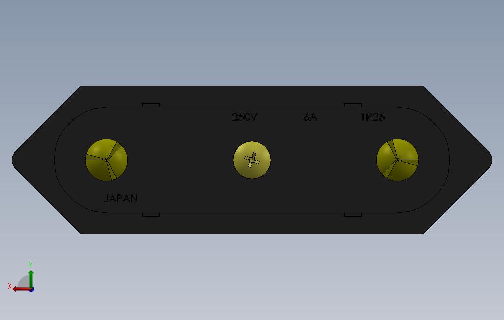 电源插座适配器（a型至c型）solidworks 2015模型图纸免费下载 懒石网