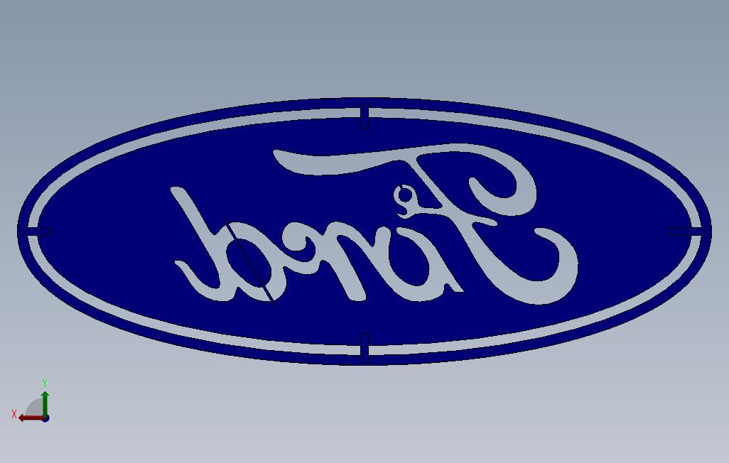 福特莫公司标志_SOLIDWORKS 2016_模型图纸免费下载 – 懒石网