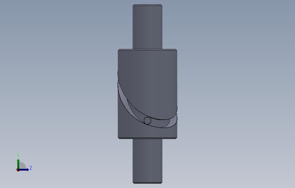 筒形凸轮solidworks 2013模型图纸免费下载 懒石网