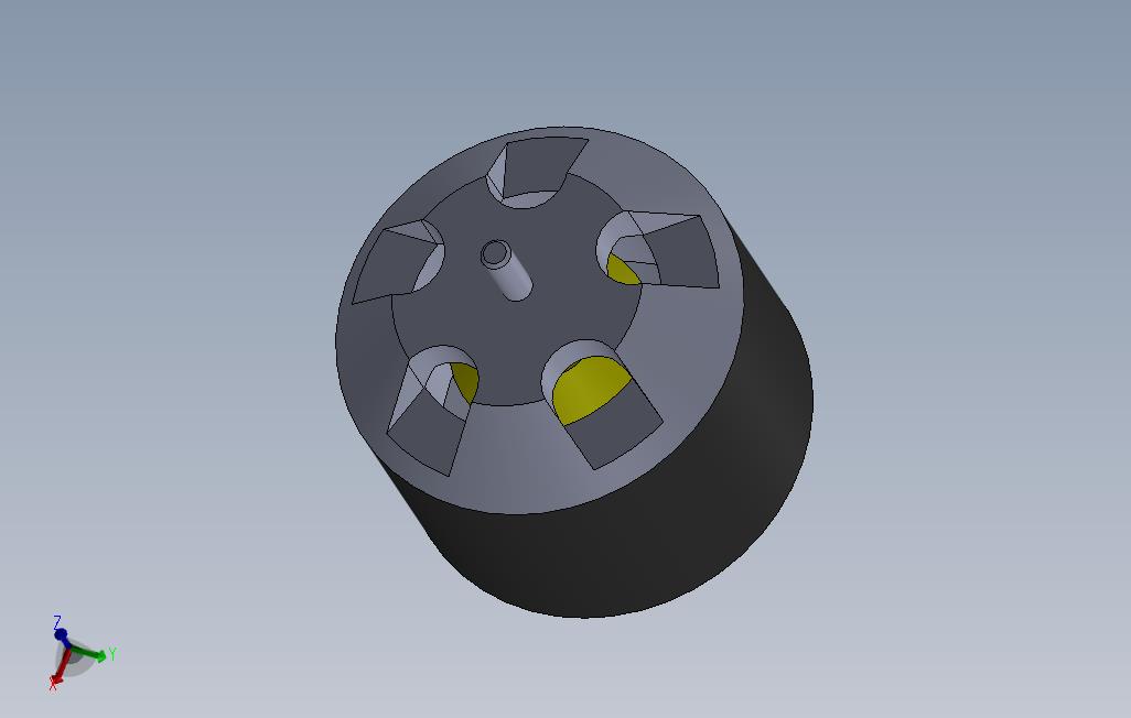 简单无刷电机模型solidworks 2018模型图纸免费下载 懒石网