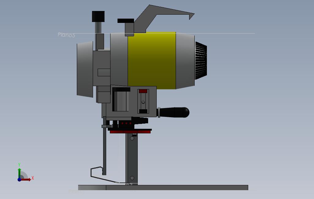 织物切割器solidworks 2016模型图纸免费下载 懒石网