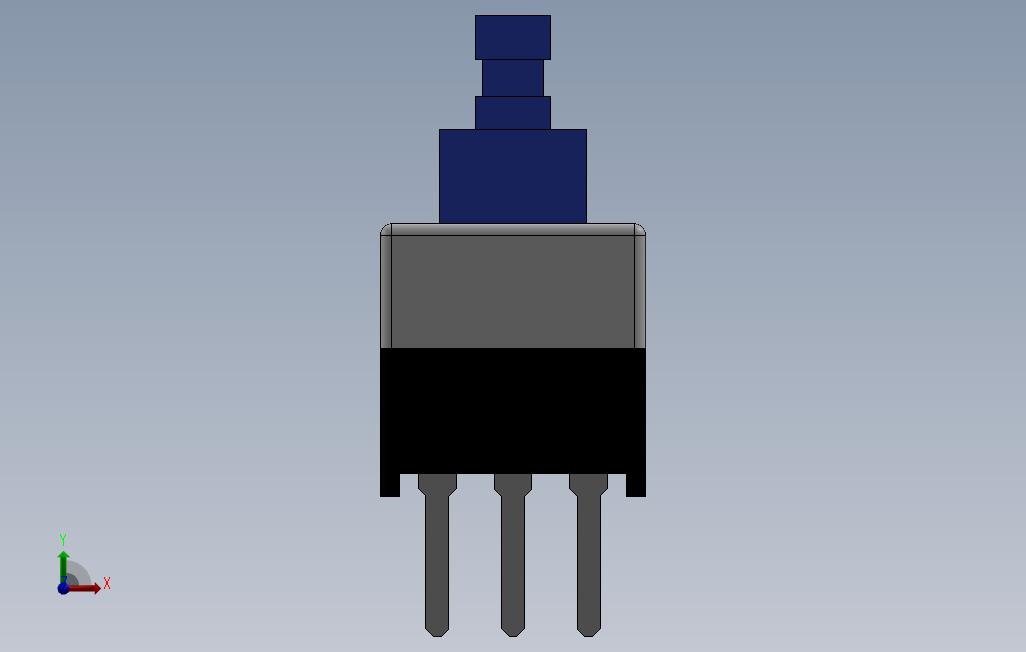 自锁按钮_SOLIDWORKS 2015_模型图纸免费下载 – 懒石网