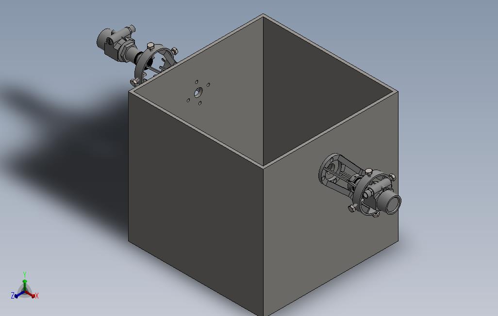 芯片塔上的电平指示器支架solidworks 2015模型图纸免费下载 懒石网