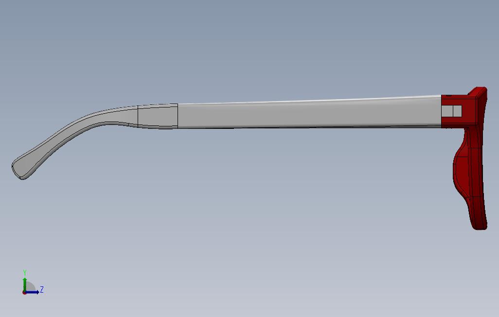 蝴蝶镜光学框架_SOLIDWORKS 2013_模型图纸免费下载 – 懒石网