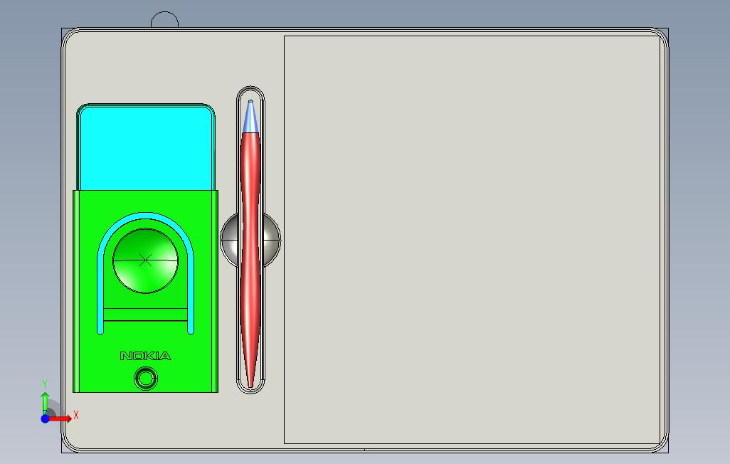 诺基亚Lumia重新加载数字板_STEP_模型图纸免费下载 – 懒石网