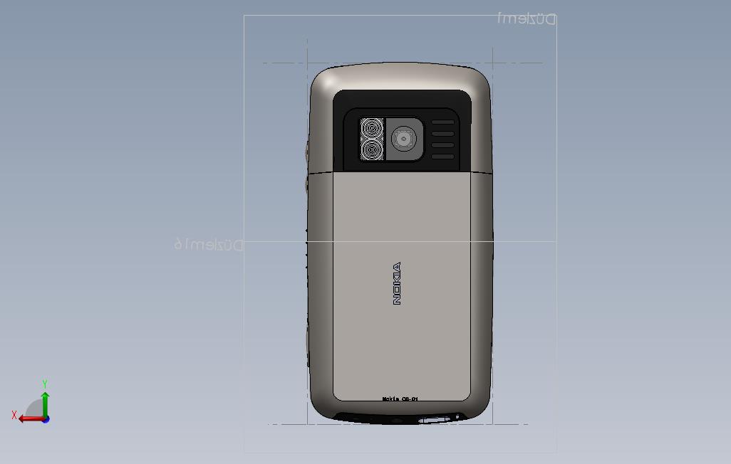 诺基亚手机__模型图纸免费下载 – 懒石网
