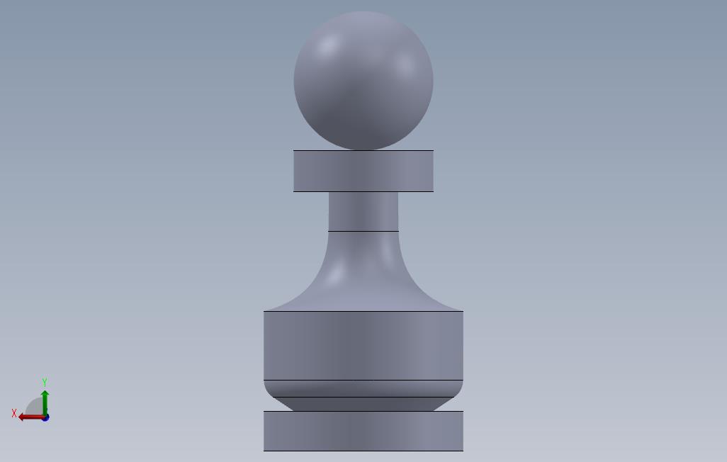 象棋棋子solidworks 2013模型图纸免费下载 懒石网