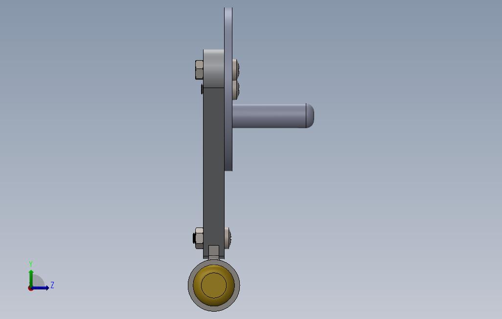 连杆和曲柄系统。solidworks 2013模型图纸免费下载 懒石网