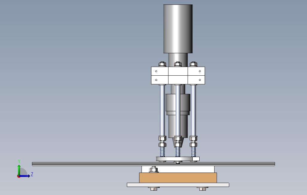 钻孔装置solidworks 2016模型图纸免费下载 懒石网