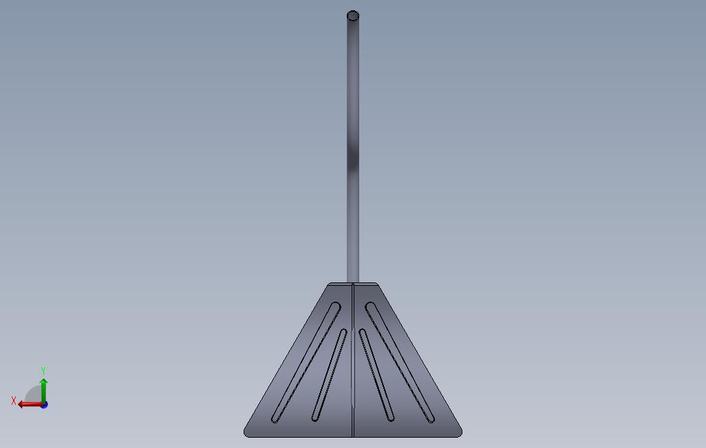 铲子 混合表面和固体模型solidworks 2010模型图纸免费下载 懒石网