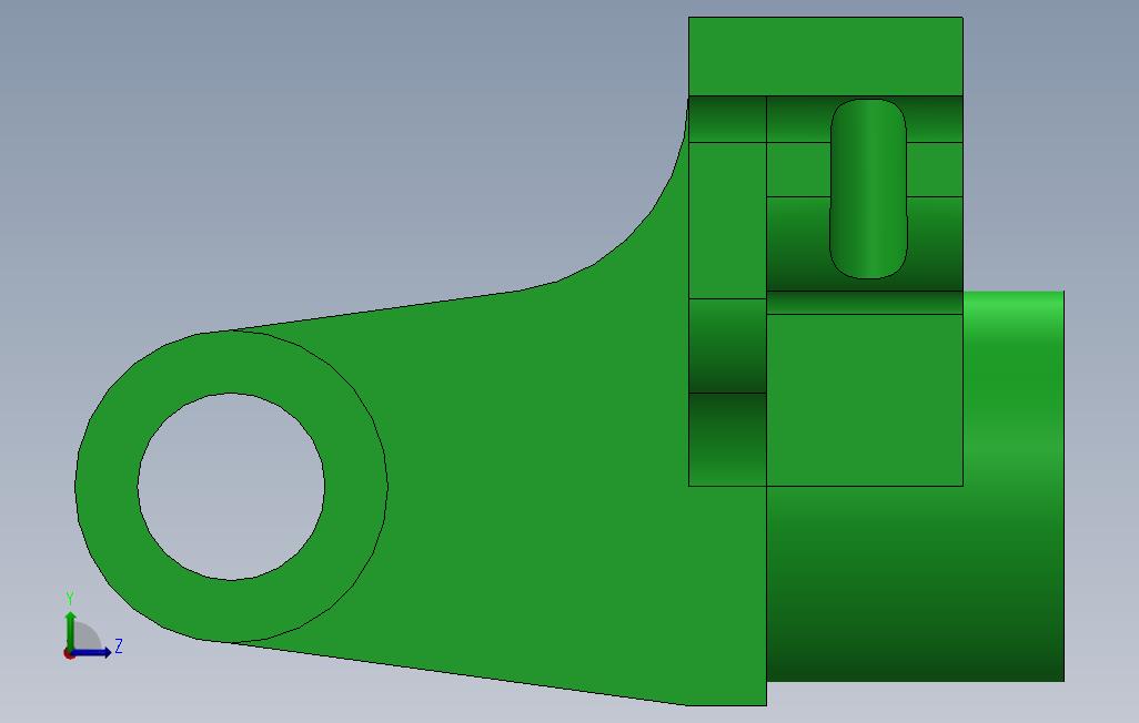 齿轮支架 Solidworks 2014 模型图纸免费下载 懒石网
