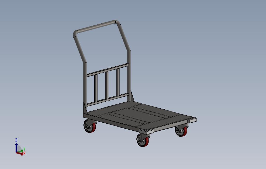 推车_免费图纸_模型下载 – 懒石网