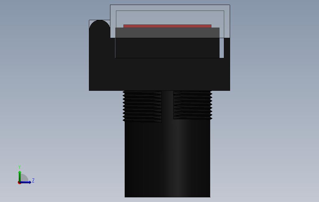 16毫米红色按钮带开关护罩solidworks 2013模型图纸免费下载 懒石网