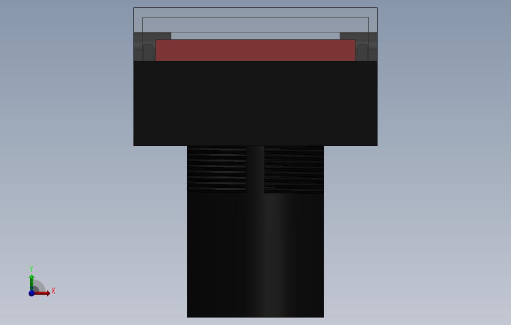 16毫米红色按钮带开关护罩solidworks 2013模型图纸免费下载 懒石网