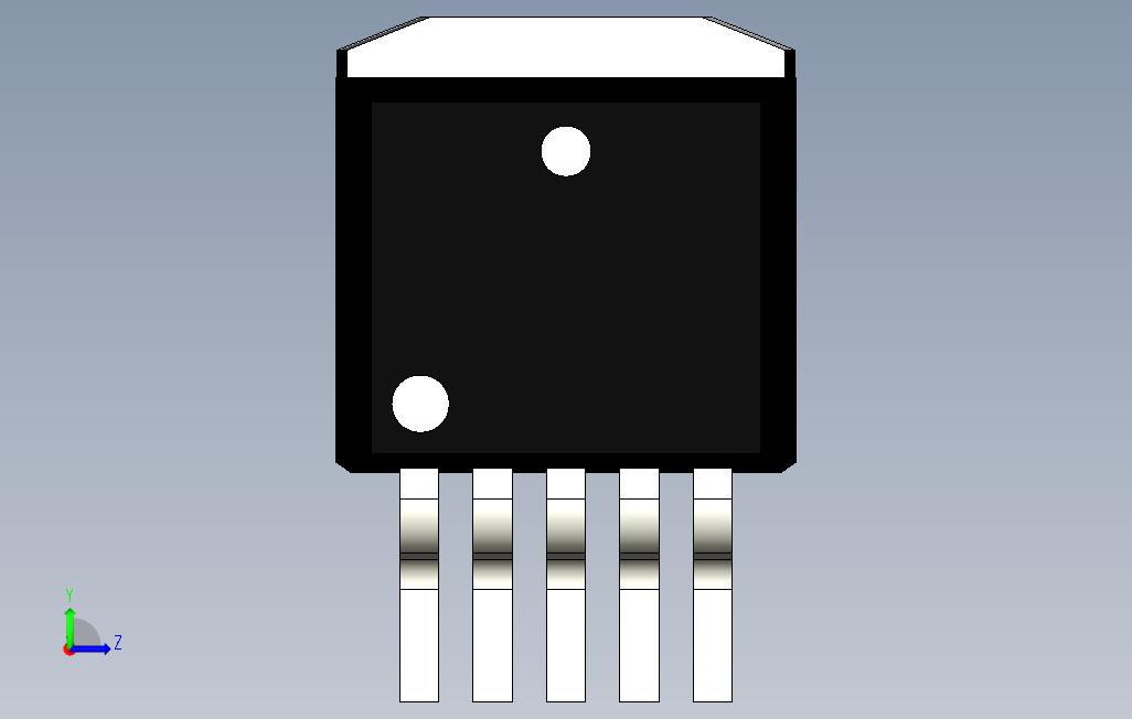 _TO-263-5TO-263-3TO-222DDPACK封装_STEP_模型图纸免费下载 – 懒石网