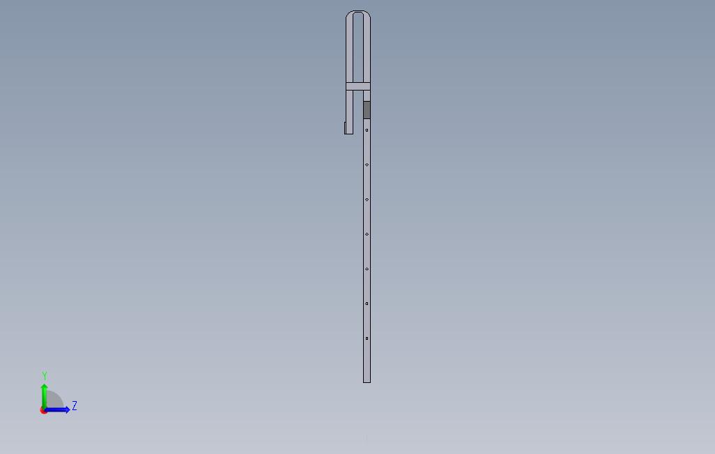 垂直梯子solidworks 2015模型图纸免费下载 懒石网