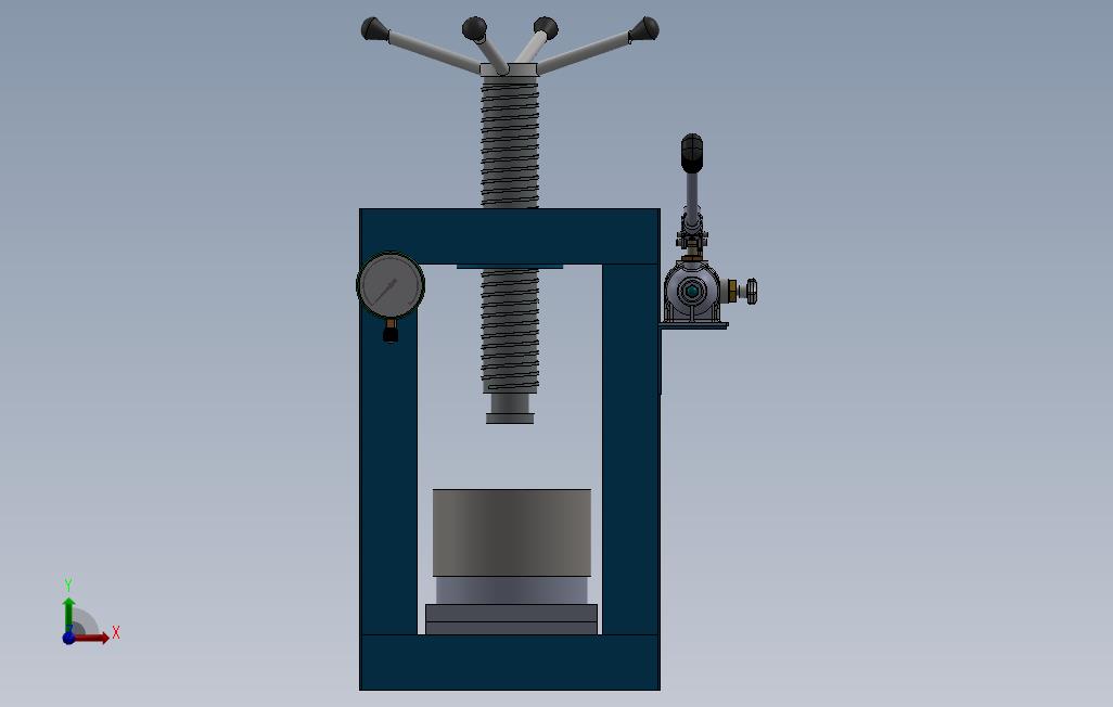 多维数据集测试机solidworks 2013模型图纸免费下载 懒石网