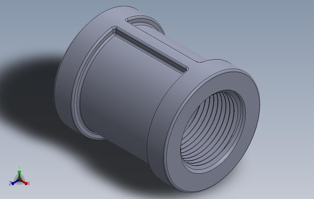 SILENCER WELL-LINE SV 14 NPT_SOLIDWORKS_模型下载 – 懒石网