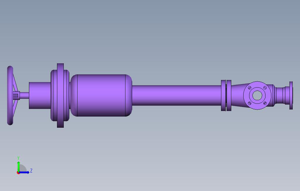 _4NB三通调节阀_Inventor_模型图纸免费下载 – 懒石网