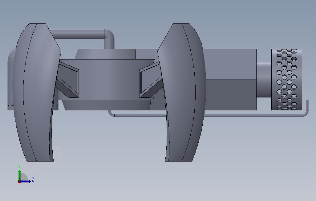 Eldrich加农炮火焰喷射器版本solidworks 2018模型图纸免费下载 懒石网