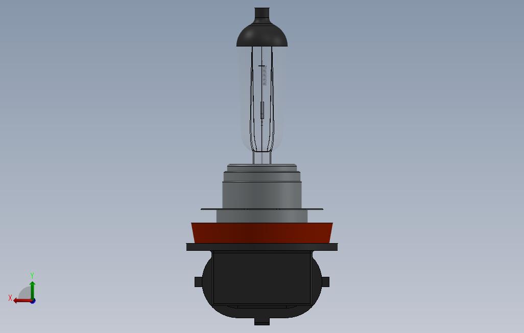 H11自动近光灯_SOLIDWORKS 2017_模型图纸免费下载 – 懒石网