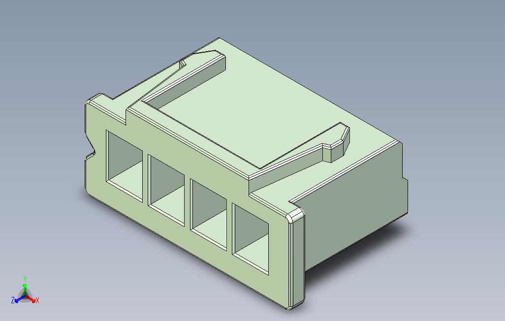 JST（XH）连接器_STEP_模型图纸免费下载 – 懒石网