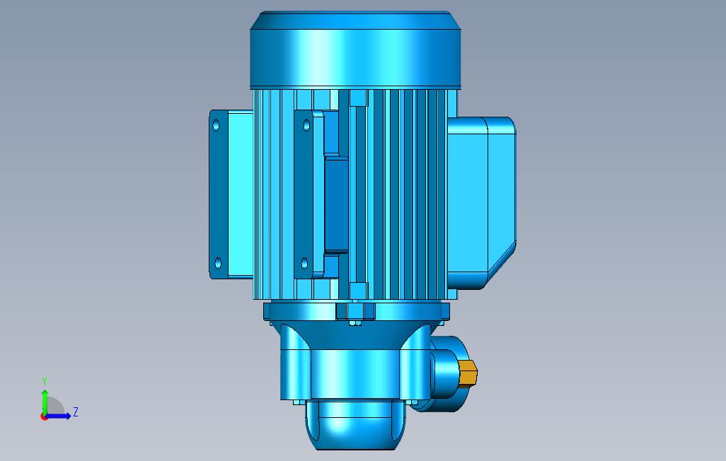 KSB泵HydroblocPHP3相_IGES_模型图纸免费下载 – 懒石网