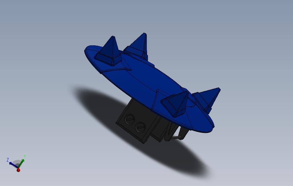 omr突袭2指挥官型盾牌上的虚拟_SOLIDWORKS 2010_模型图纸免费下载 – 懒石网