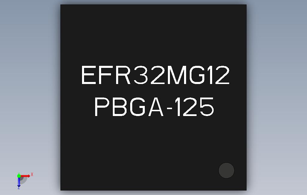 PBGA12EFR32MG12787_UG_模型图纸免费下载 – 懒石网