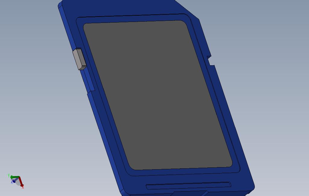 Sd存储卡solidworks 2011模型图纸免费下载 懒石网