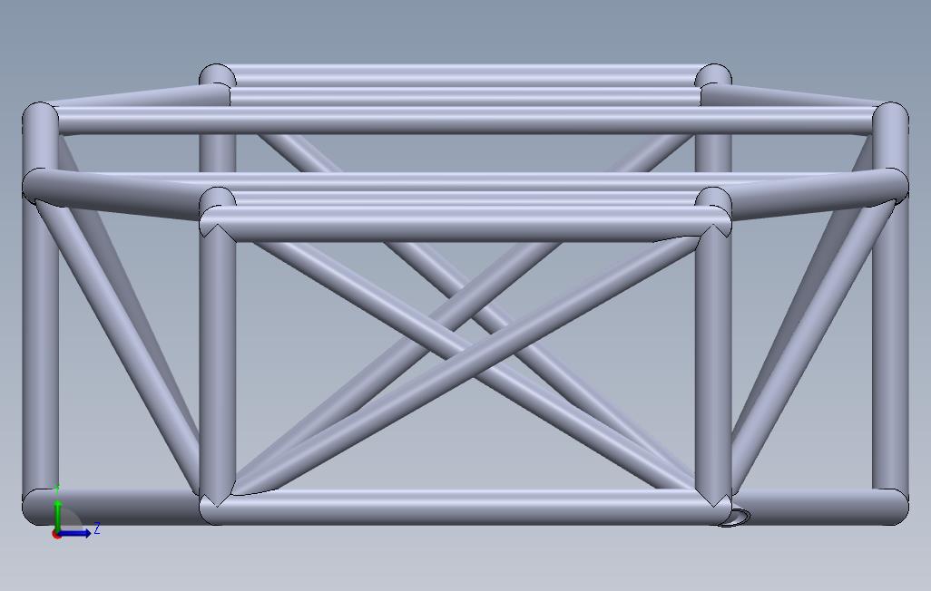 Solidwork防滚翻保护架模型图纸免费下载 懒石网