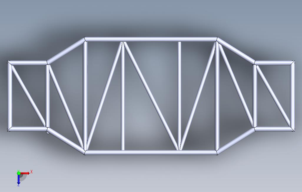 Solidwork防滚翻保护架模型图纸免费下载 懒石网