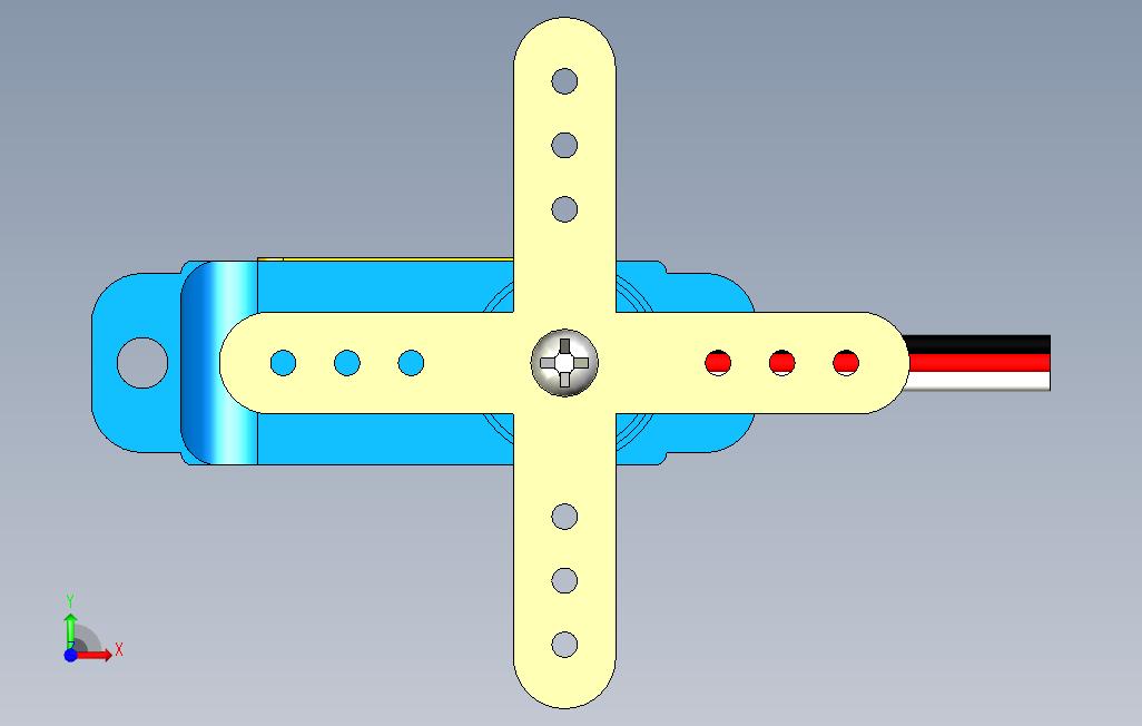 ThmezoRC伺服TS44_STEP_模型图纸免费下载 – 懒石网