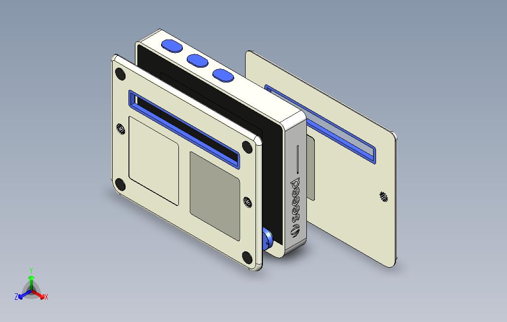 Wio终端_STEP_模型图纸免费下载 – 懒石网