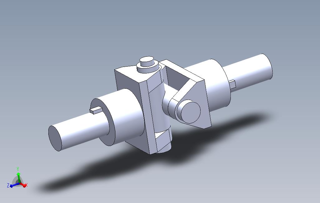 万向节123467_SOLIDWORKS 2018_模型图纸免费下载 – 懒石网