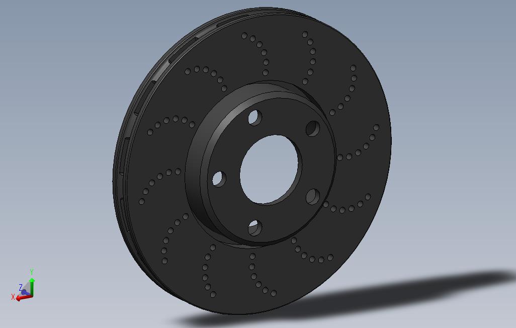 制动盘1234678_SOLIDWORKS 2017_模型图纸免费下载 – 懒石网