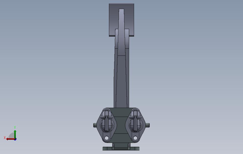 制动踏板1solidworks 2018模型图纸免费下载 懒石网