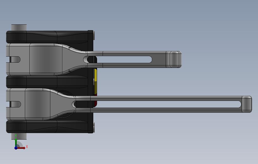 双杠杆液压自行车盘式制动器solidworks 2013模型图纸免费下载 懒石网