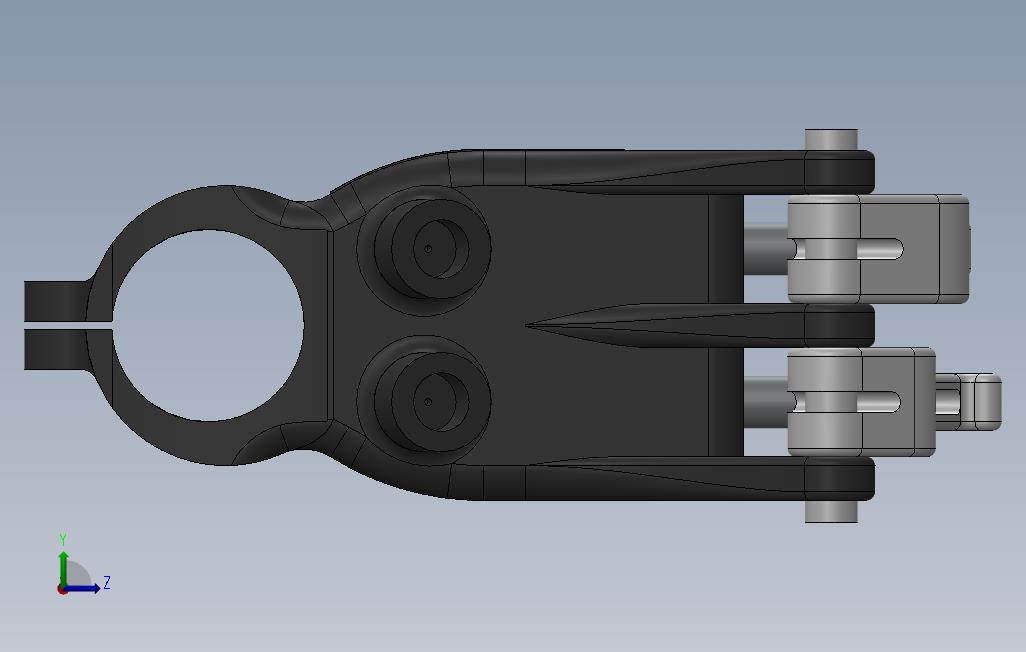 双杠杆液压自行车盘式制动器solidworks 2013模型图纸免费下载 懒石网