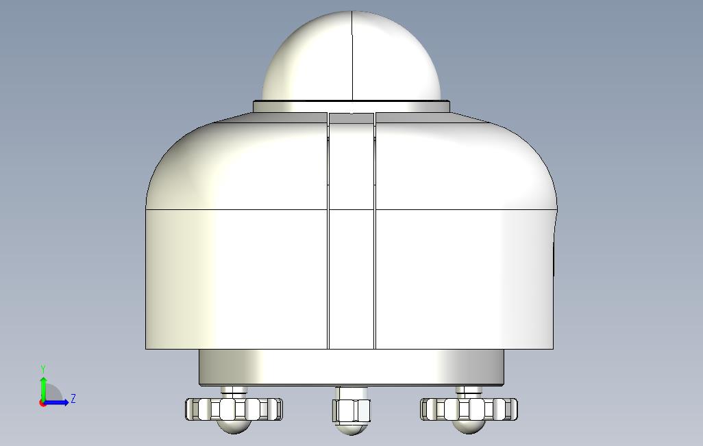 哈克斯福sr3d1日射强度计step模型图纸免费下载 懒石网