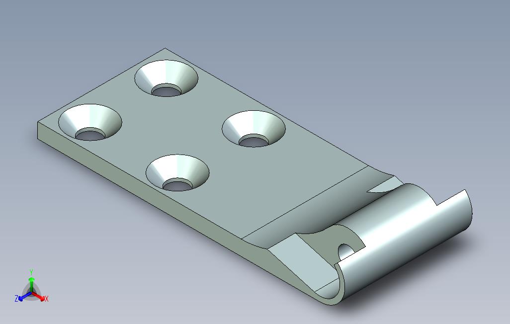 大众车门铰链_UG_模型图纸免费下载 – 懒石网