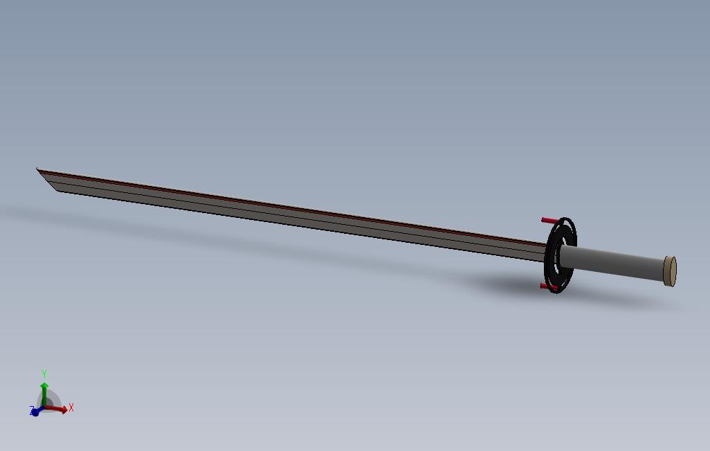 宝剑_SOLIDWORKS 2012_模型图纸免费下载 – 懒石网