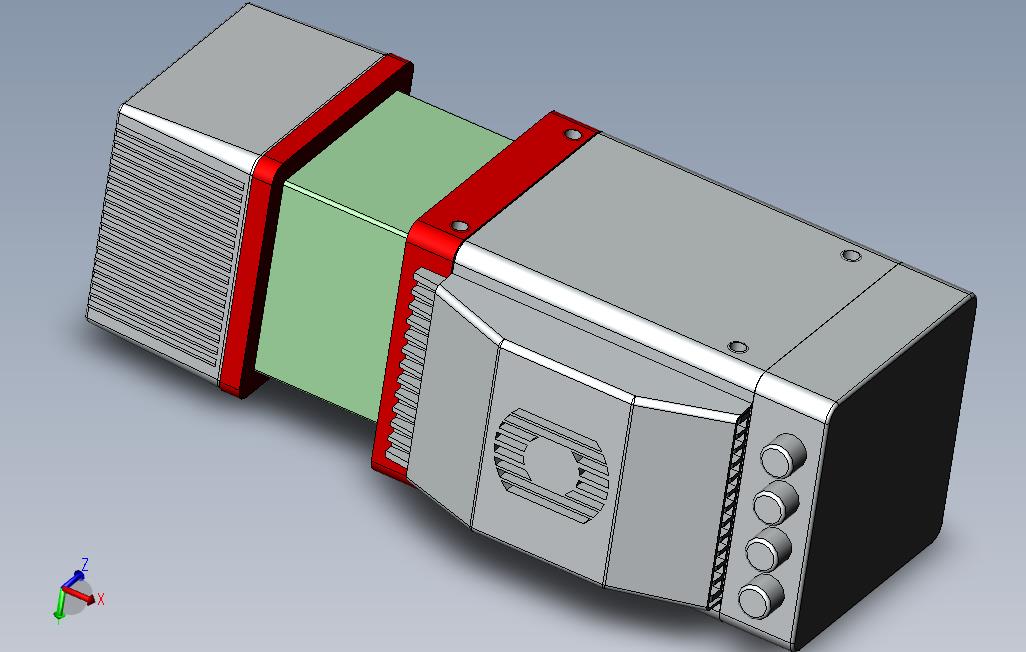 微型vuxuav激光扫描仪solidworks 2016模型图纸免费下载 懒石网
