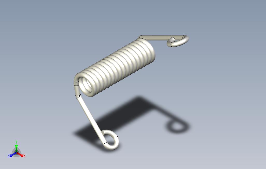 扭转弹簧solidworks 2011模型图纸免费下载 懒石网